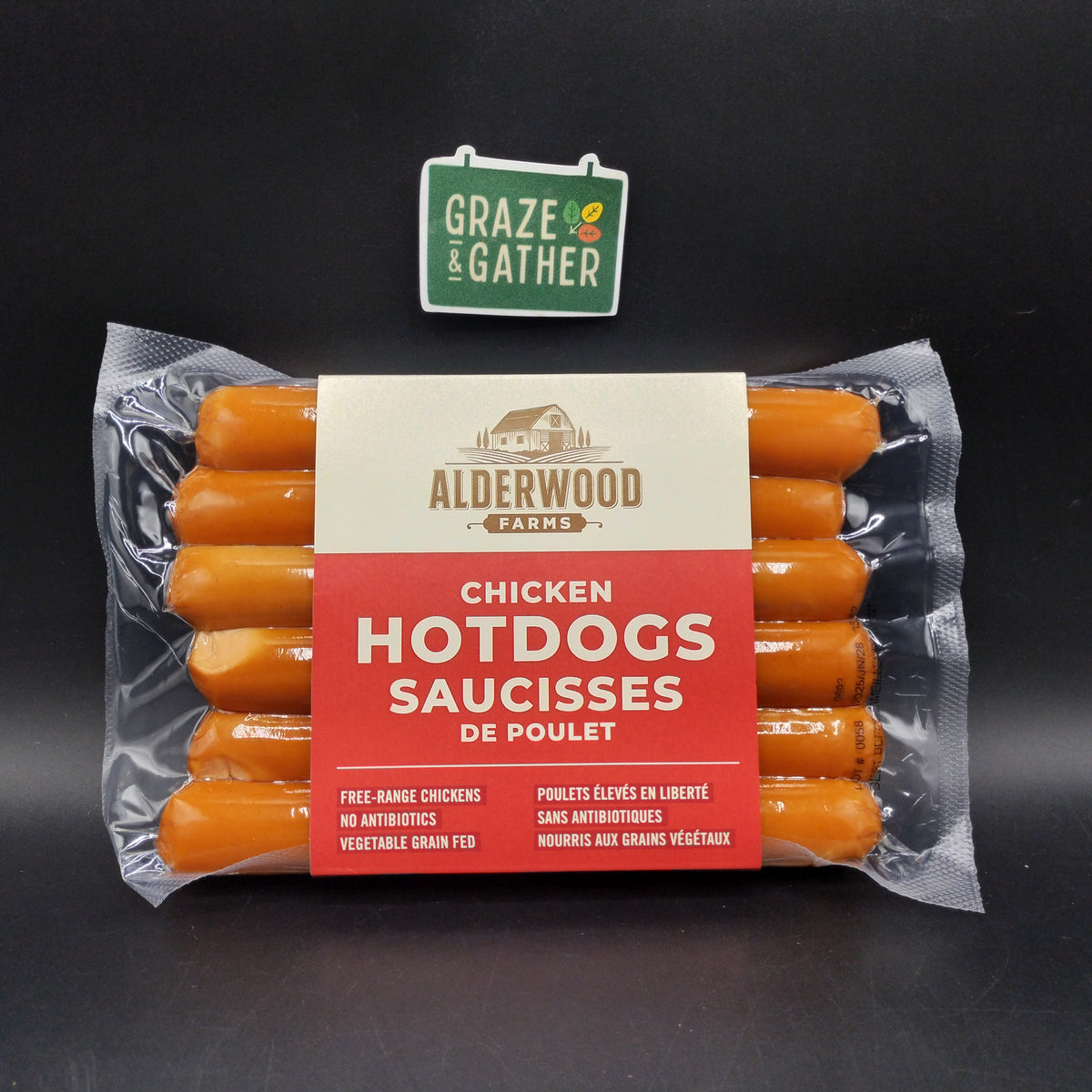 Free Range Chicken Hot Dogs - 375g – Graze & Gather