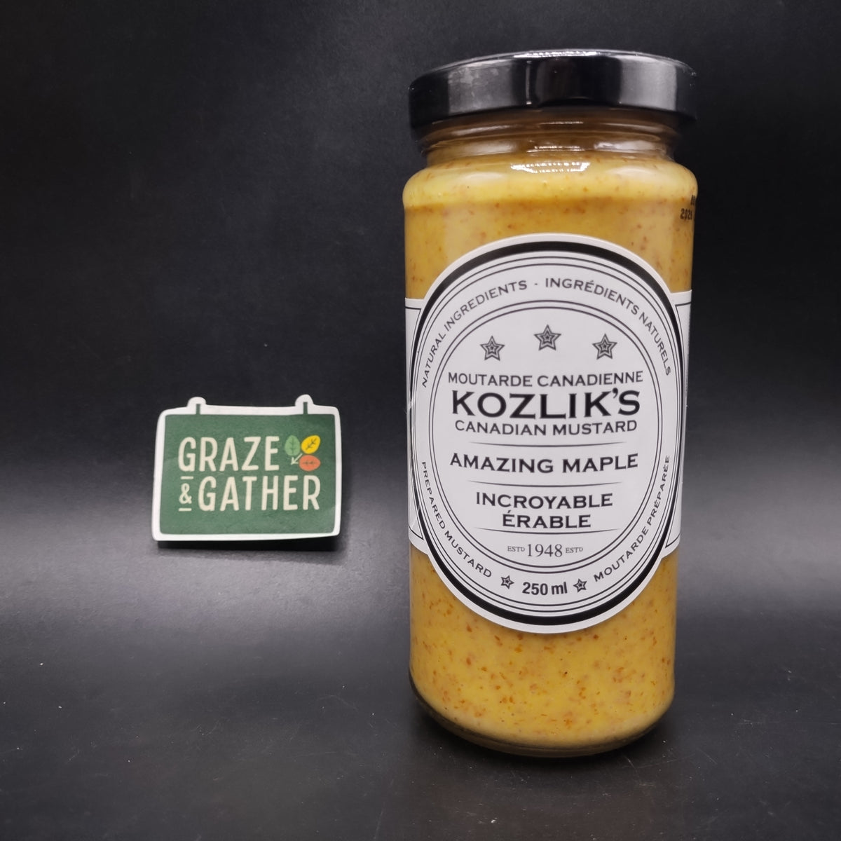 Amazing Maple Mustard - 250ml – Graze & Gather