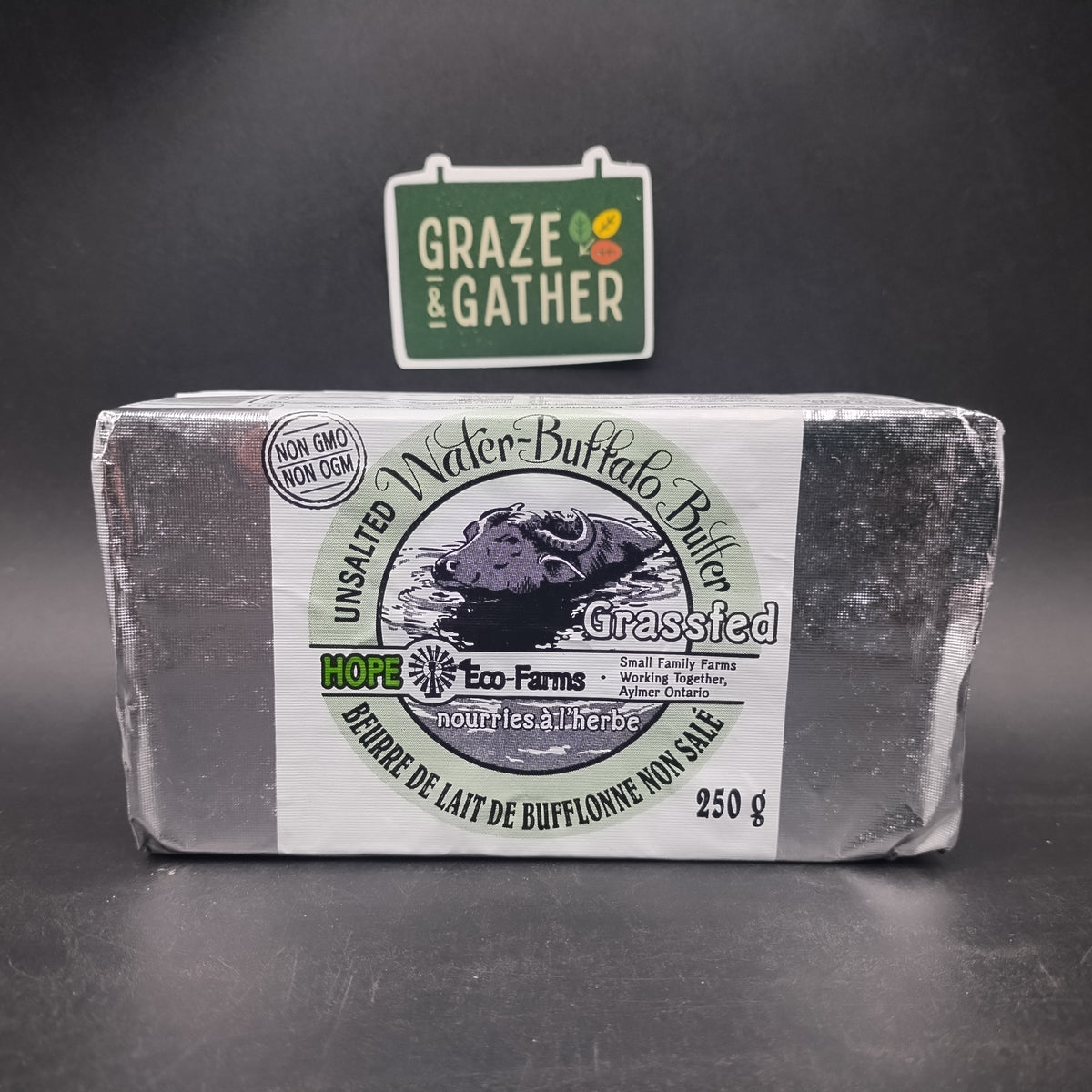 Unsalted Water Buffalo Butter - 250g – Graze & Gather